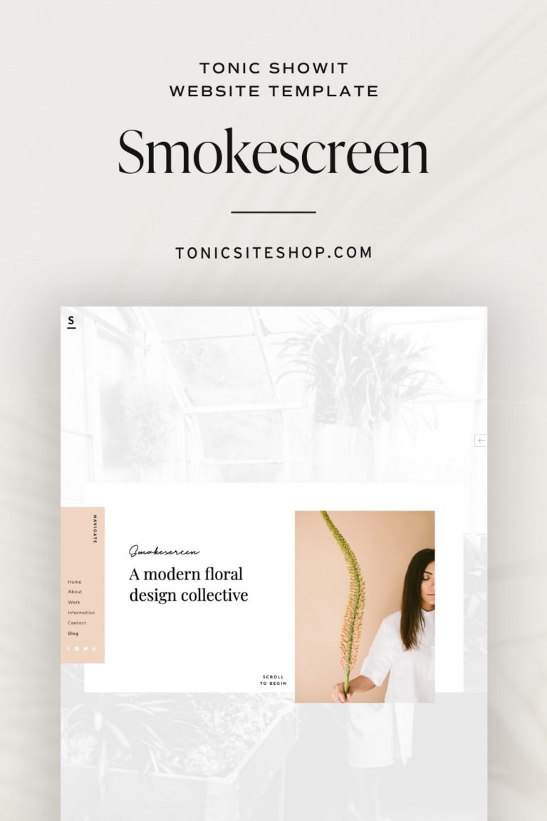 How to Choose the Best Showit Website Template - Tonic Site Shop