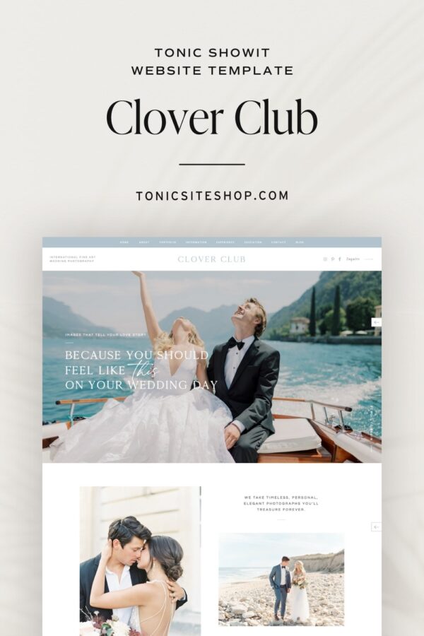 How to Choose the Best Showit Website Template - Tonic Site Shop