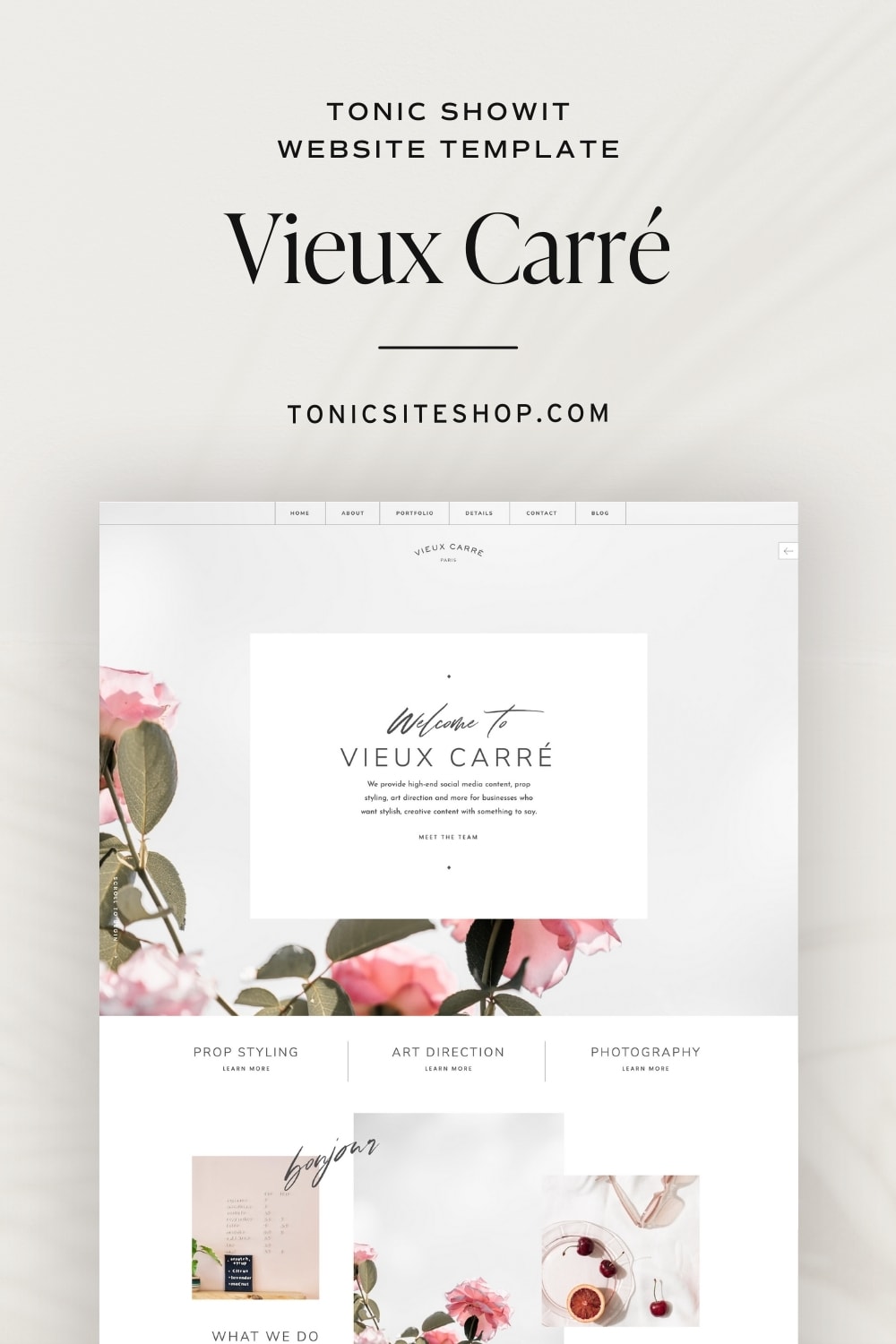 How to Choose the Best Showit Website Template - Tonic Site Shop