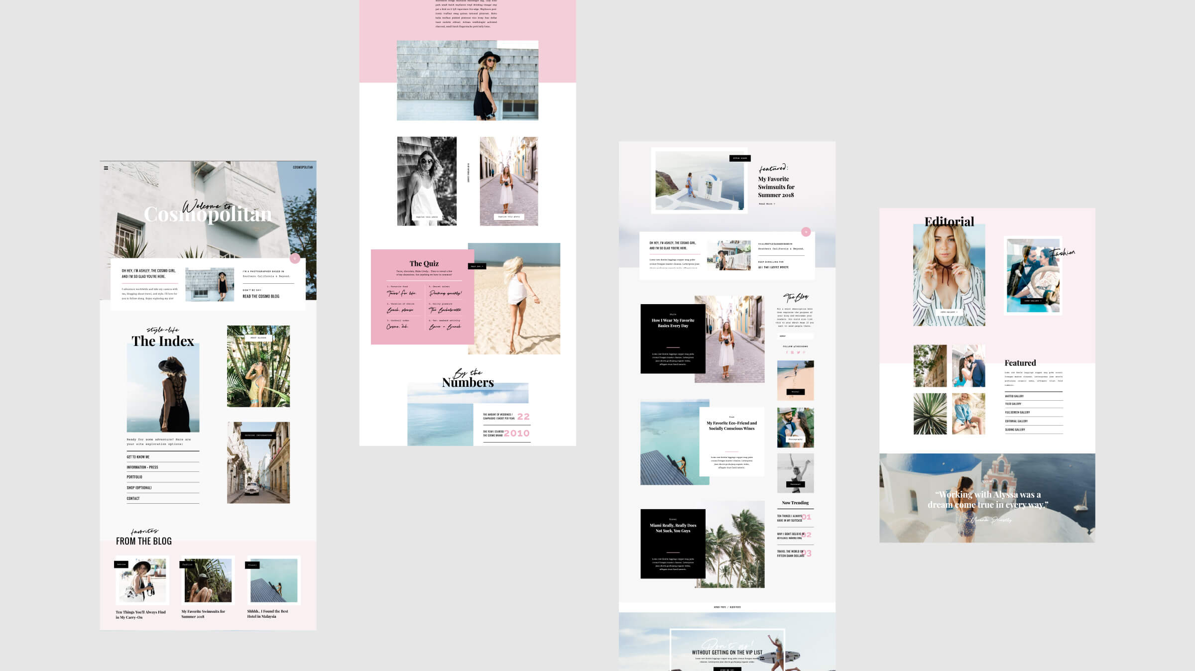 Cosmopolitan Cover Template