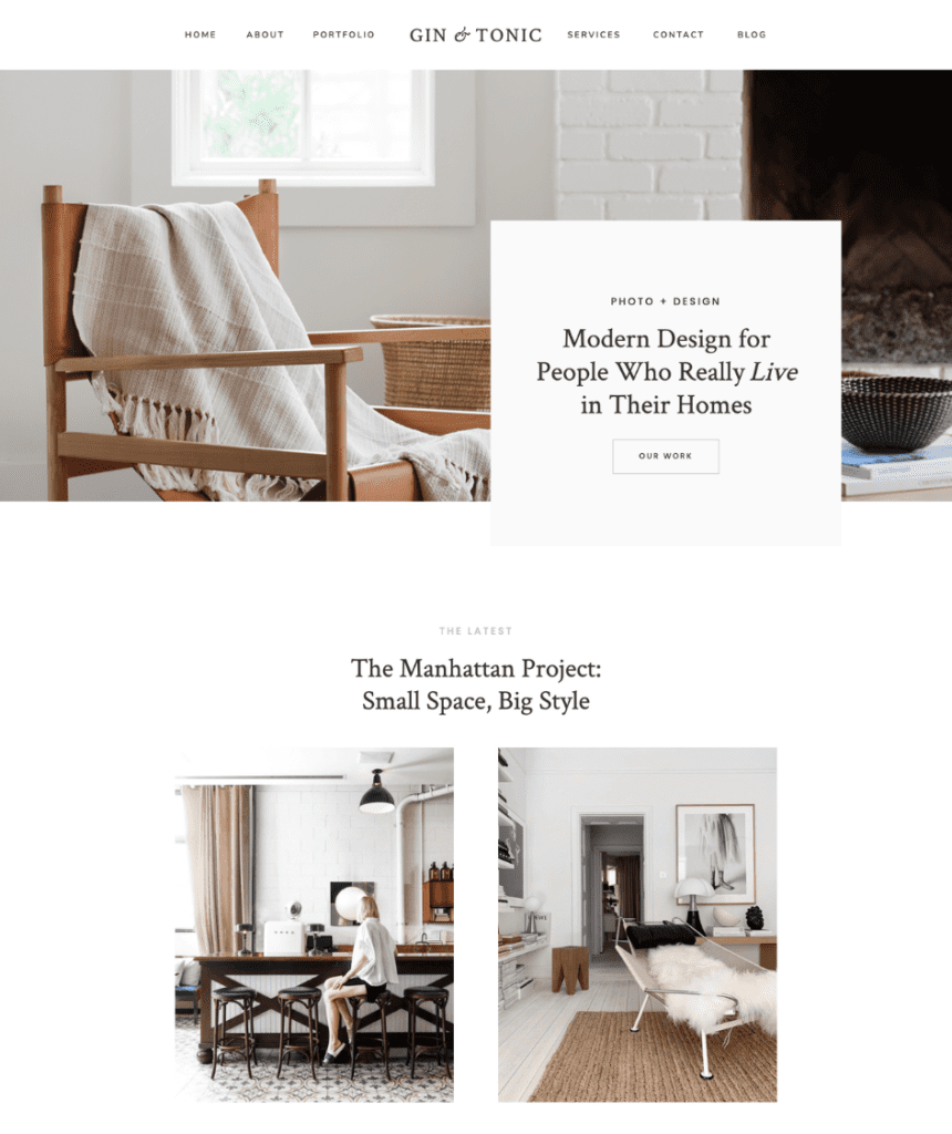 Shop the Collection | Showit Website Templates | Tonic Site Shop