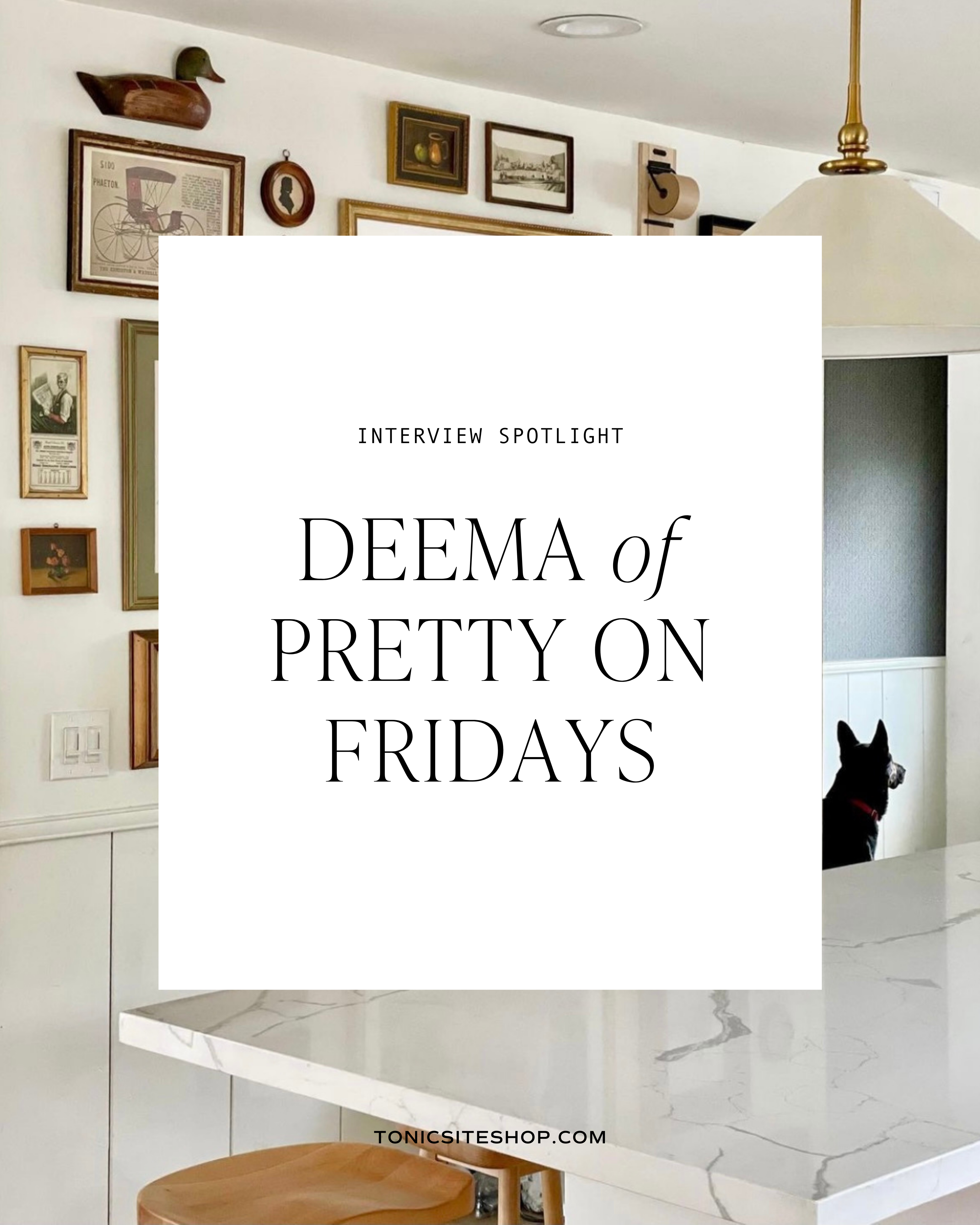 Spotlight: Deema of Pretty on Fridays - Tonic Site Shop