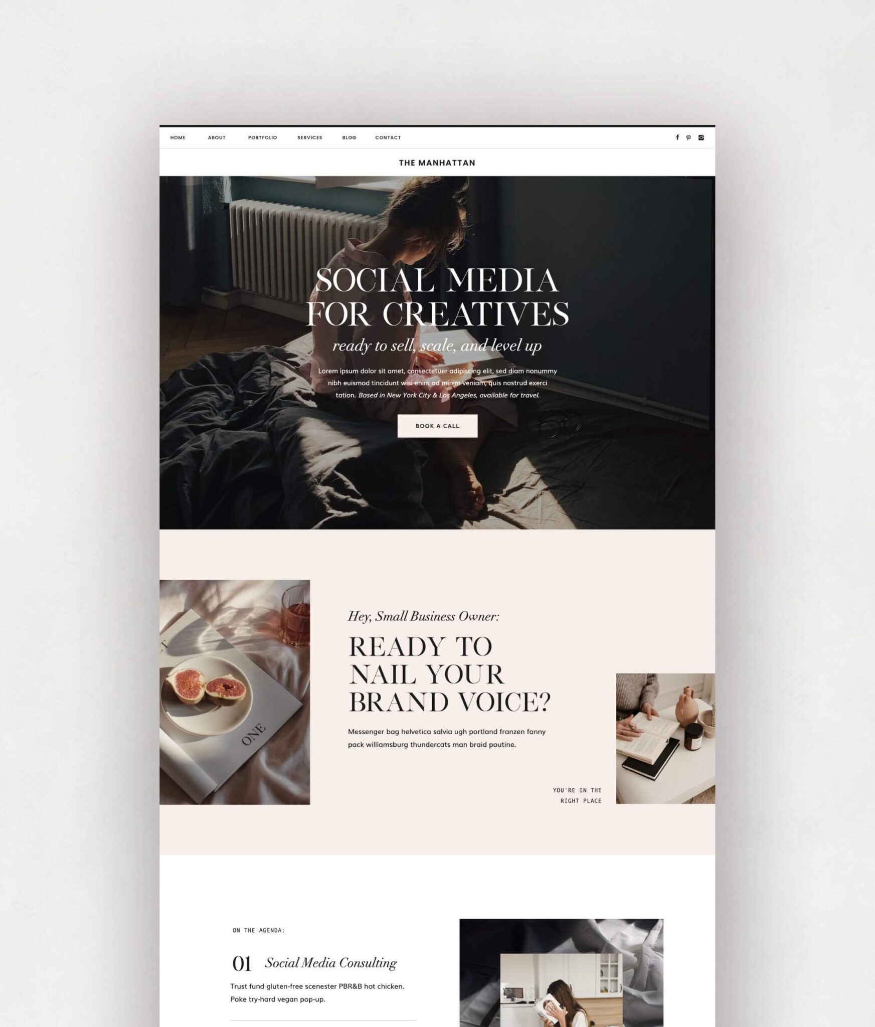 Shop Showit Website Templates - Tonic Site Shop