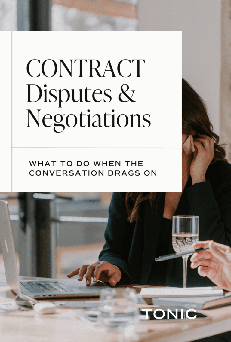 Contract Disputes and Negotiations: What To Do When the Conversation ...