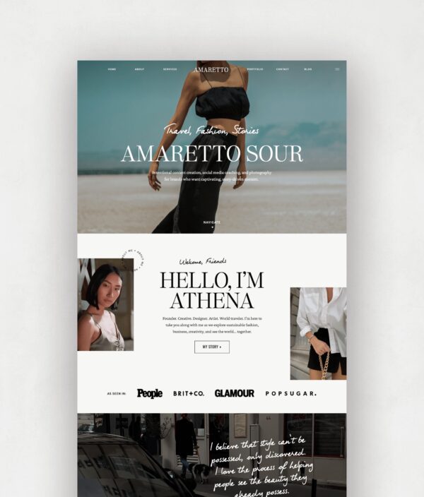 Shop Showit Website Templates Tonic Site Shop