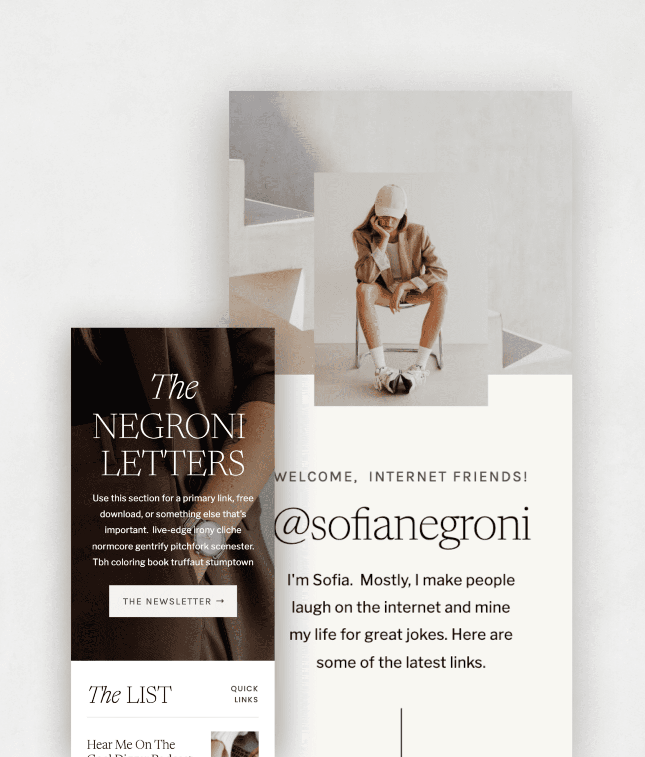 Shop Showit Website Templates - Tonic Site Shop