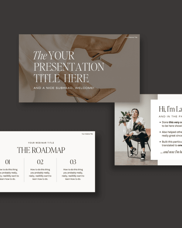 9 Ways To Customize The Best Canva Presentation Templates | Tonic Site Shop
