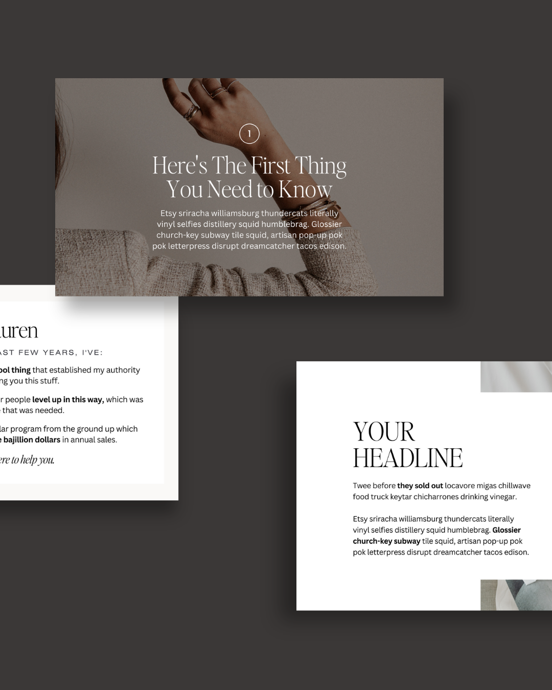 9 Ways To Customize The Best Canva Presentation Templates | Tonic Site Shop