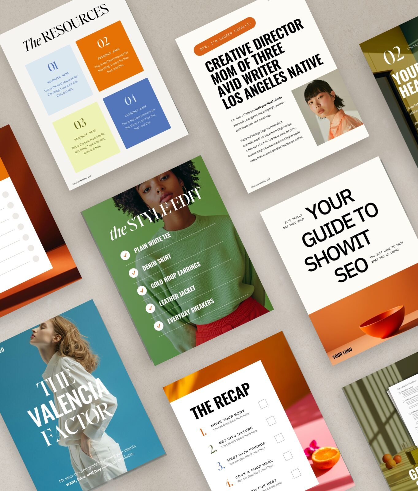 Shop Canva Templates for Creatives - Tonic Site Shop