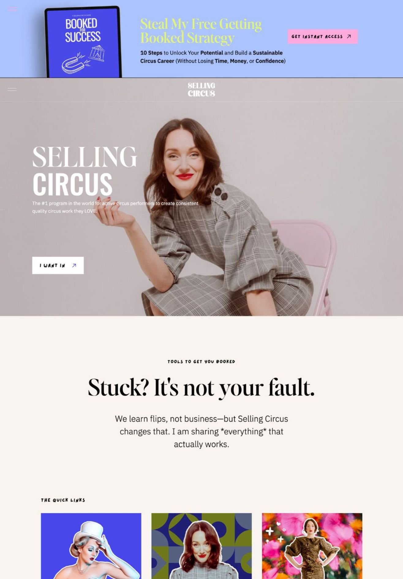 Customer Showcase - Showit Website Templates - Tonic Site Shop